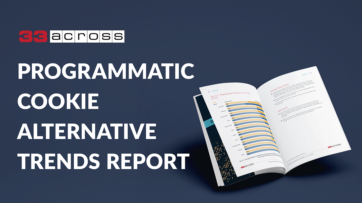 33Across Programmatic Cookie Alternative Trends Report | Q4 2022