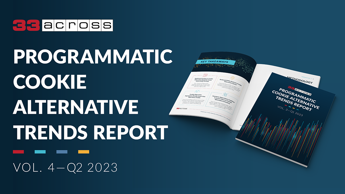 33Across Programmatic Cookie Alternative Trends Report | Q2 2023